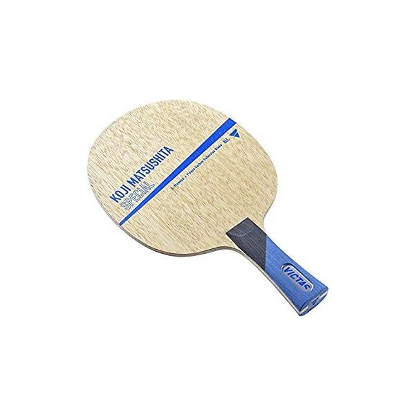 反発を抑えた木材構成、特殊素材が生み出す広いスイートスポットと手に響かない「新感覚」。攻撃を重視する近代カットマンに捧げる最新鋭の松下浩二モデル、誕生。製造国 中国ラケット素材 木材5枚+フリースカーボン2枚打球感 ALLラケット厚 5.6...