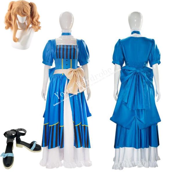 ●新品未使用（モニターの設定や部屋の照明等の具合によって、実際のものと色が異なって見える場合がありますのでご了承ください。）●セット内容 :衣装●ウィッグ 靴 別売り●サイズ：cm(誤差ご多少ございます)。●材質：ポリエステル、綿生地などで...