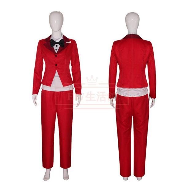 ●新品未使用（モニターの設定や部屋の照明等の具合によって、実際のものと色が異なって見える場合がありますのでご了承ください。）●セット内容 :衣装●ウィッグ 靴 別売り●サイズ：cm(誤差ご多少ございます)。●材質：サテン、合皮、シフォン、ナ...