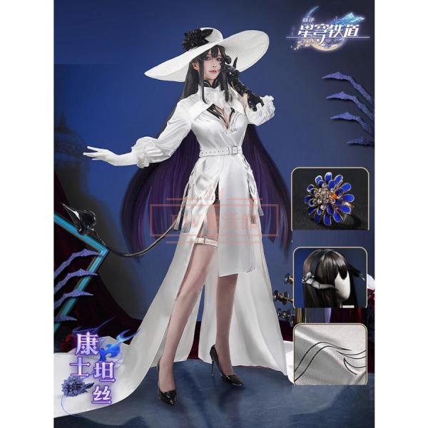 ●新品未使用（モニターの設定や部屋の照明等の具合によって、実際のものと色が異なって見える場合がありますのでご了承ください。）●セット内容 :衣装●ウィッグ 靴 別売り●サイズ：cm(誤差ご多少ございます)。●材質：サテン、合皮、シフォン、ナ...