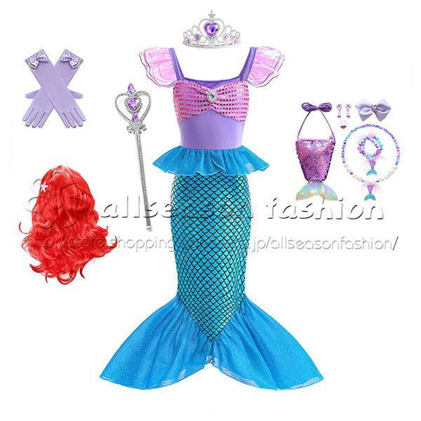 ●新品未使用（モニターの設定や部屋の照明等の具合によって、実際のものと色が異なって見える場合がありますのでご了承ください。）◆セット内容：ワンピース、イヤリング、指輪、ルービックキューブ、手袋、ティアラ、髪飾り、バッグ、ブレスレット、ネック...