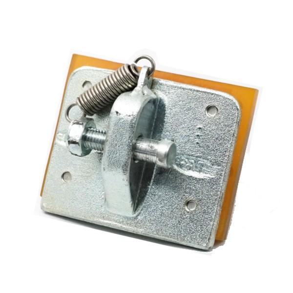 【石材用吊りクランプ 交換用ウレタン取付金具 WP-14M】・牧野鉄工所製・石材製品用吊り上げクランプ用の交換用ウレタン取付金具です。取付金具に変形/亀裂等が生じたものは危険ですので、早めに交換をおすすめいたします。◆品番M07020230...