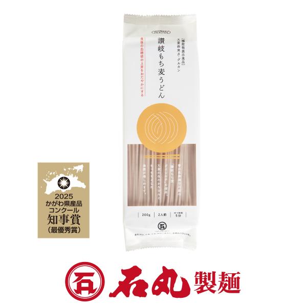■1袋単位での販売です■★ポイント消化にも！★「讃岐もち麦うどん」が、令和7年度（2025年度）かがわ県産品コンクールにて知事賞（最優秀賞）を受賞しました！★「機能性表示食品」大麦由来β-グルカンは食後の血糖値の上昇をおだやかにすることが報...