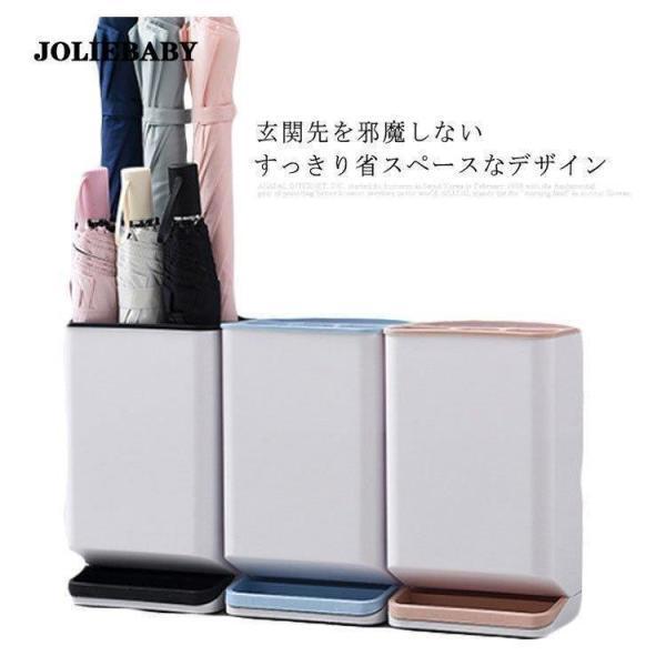 玄関先を邪魔しないすっきり省スペースなデザイン穴に挿し込むだけのシンプルな構造で、小さいながらも適度な重さと台形フォルムで安定感抜群。傘をまっすぐ立てた状態で収納できるコンパクトなスタンド。折りたたみ傘も収納可能です。シンプルなのでシーンを...