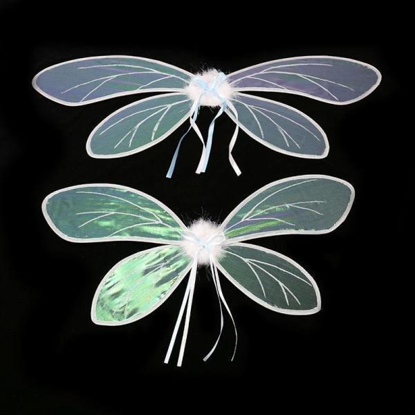 キラキラと輝く模様が美しい、妖精の羽です。背負うだけのかんたん装着で、あっという間に妖精みたいなれちゃいます♪伸縮性のある肩ゴムがついており背負うタイプです。ハロウィン仮装にはもちろん、結婚式や発表会にもおすすめです。注目度も抜群です。お子...