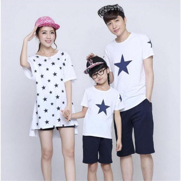 親子お揃い 半袖 Tシャツ 2021春夏 ペアルック 恋人 カップル バイカラー パパ ママ キッズ レディース メンズ カジュアル 親子服内容：Ｔシャツ素材：綿100％◆納期：ご入金の確認が出来次第入荷の手配をさせていただきます。ご入金の...