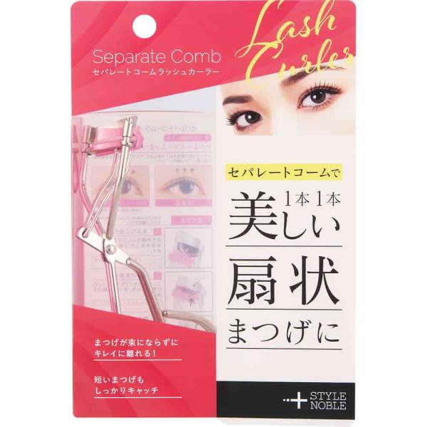 セパレートコームラッシュカーラーSeparate Comb Lash Curlerセパレートコームで1本1本美しい 扇状まつげにまつげが束にならずにキレイに離れる短いまつげもしっかりキャッチ！まつげの隙間に入るセパレートコームでまつげ美しく...
