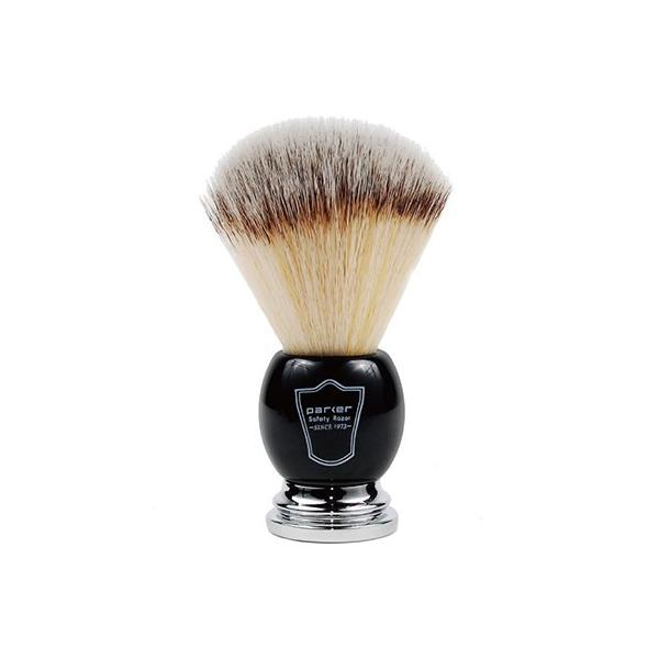 パーカー BCSY シンセティック シェービングブラシ #5850Parker BCSY synthetic shaving brush合成毛のシェービングブラシは、ビーガン、敏感肌の方に最適です。ブラシ毛が乾くのも早くメンテナンスに優れて...
