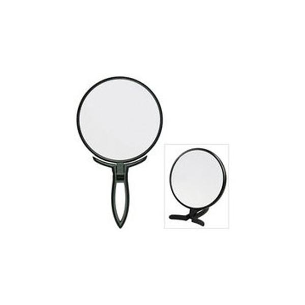 ヤマムラ 10倍拡大鏡付両面スタンド&amp;ハンドミラー YL-1200毎日のお肌のケアに。細かい部分のメイクに。お肌のトラブルの発見に。10倍拡大鏡+普通鏡。毛穴の汚れ・ポントメイク、ベースメイクも完璧に仕上げる。お家でメイク・旅行やお...