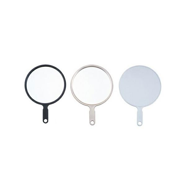 ヤマムラ 手鏡 S-2101 マッドスーパージャンボ ゴールド顔全体をすっぽり映しちゃう特大のハンドミラー。鏡サイズ：φ245mm 枠サイズ：H393×W273×D10mm