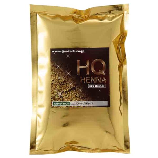 M's HERB エムズハーブ HQヘナ 100g「天然100％」とはヘナ、アワル、インディゴ、アムラ、シカカイ等、1種類の天然成分のみを使用し、化学的な染毛料は一切使用していない粉末です。健康的に白髪も染めてくれて髪さらさらダメージZER...