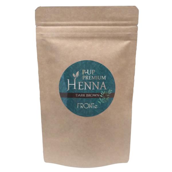 ピーアップ プレミアムヘナ ダークブラウンP-UP PREMIUM HENNA DARK BROWN農薬や化学肥料不使用でエコサート取得。世界最高AAA品質で安全性を誇るヘナにP-UP波を施すことで、浸透力、時短、美髪作用がより高まります。...