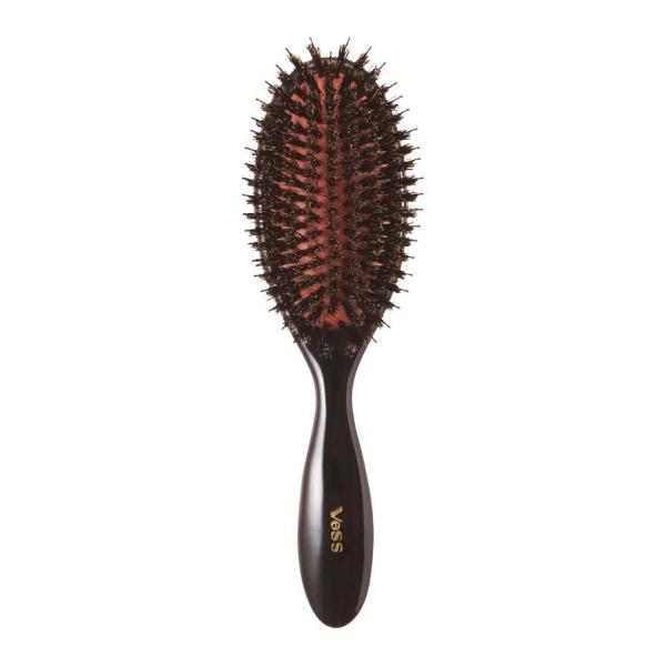 Vess ベス コーミングミックスクッション C-501Cushion Brush毛台の部分に弾力性のある膨らみを備えた頭皮マッサージに良いブラッシングブラシです。・柄の材質：AS樹脂・サイズ：220mm・重量：80g・毛の行数：9行・原産...