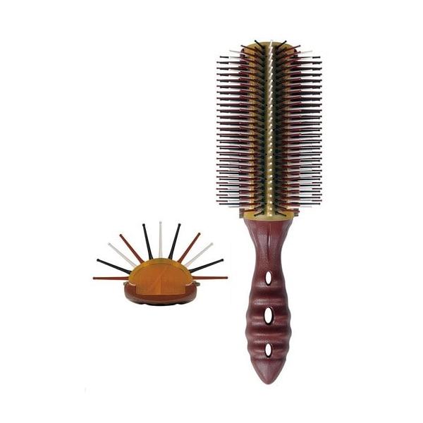 YS.P ドラゴンエアーブラシ YS-DB26ピン先端は頭皮に優しく髪の掛かりが良い球体形状。根本は断面が星型で髪離れ・風の通りが良く髪の乾きが早くなります。しっかりとしたテンションをかけることが出来、艶のある滑らかな髪に仕上げます。11列...