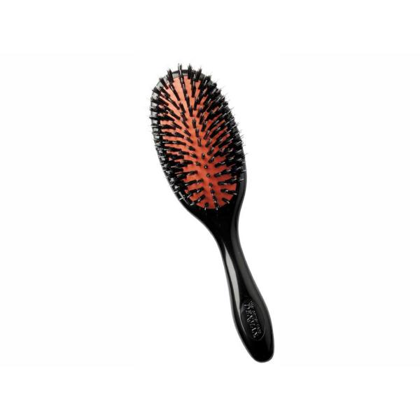 トリコインダストリーズ デンマンクッションブラシ D-81M シャインブラシ ミディアム ナイロン&amp;猪毛デンマンが軽さと柔らかさにこだわったクッションブラシです。D81はナイロン＆猪毛のミックスピンで髪のボリュームを出すのに最適です...