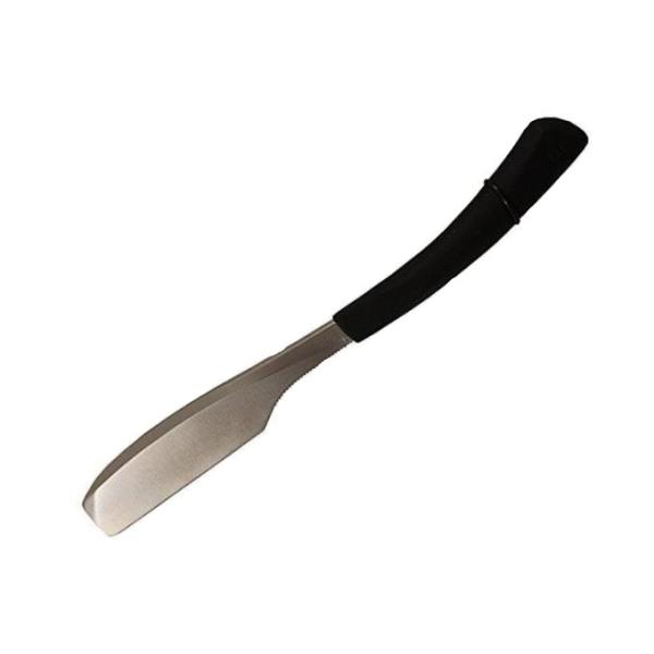 カイ サロンセレクト スタンダードレザー ホルダー 日本刀 ブラックKAI SALON CAPTAIN Standard 理容業務用替刃専用ホルダー。