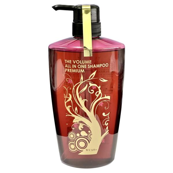 WUAO(ウアオ) ザ ボリューム オールインワンシャンプー プレミアム 500mlTHE VOLUME ALL IN ONE SHAMPOO PREMIUM    このような髪の悩みの方におすすめします    ・髪の分け目あたりが薄くなっ...