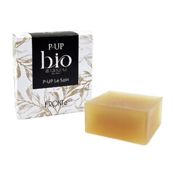 洗顔石鹸 ピーアップ ル・ソワン 100gFRONTe P-UP bio mineral series Le Soinわく練 洗顔石けん肌質の変化を実感天然美容成分100％完全無添加の手作り石けんオリジナルの洗浄成分で皮脂や汚れをしっかり取...