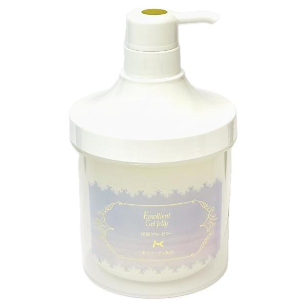 保湿ゲル・ゼリーC 500g ポンプEmollient GEl Jelly生コラーゲン配合でさらに保湿力アップ！無鉱物油・ノンアルコール・ノン界面活性剤・無香料の優しさを基本とした全身用ゲルです。しっとりタイプで翌朝に実感できます。・オール...