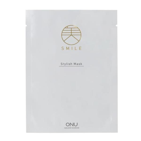 ONU 美SMILEスタイリッシュマスク 1枚入 25mlONU SMILE FACE MASKMCA配合フェイスマスク。乳液タイプの重厚な使用感で、まるでサロンの施術を受けているかのような気持ちになれるフェイスマスクです。週1回〜2回の自...