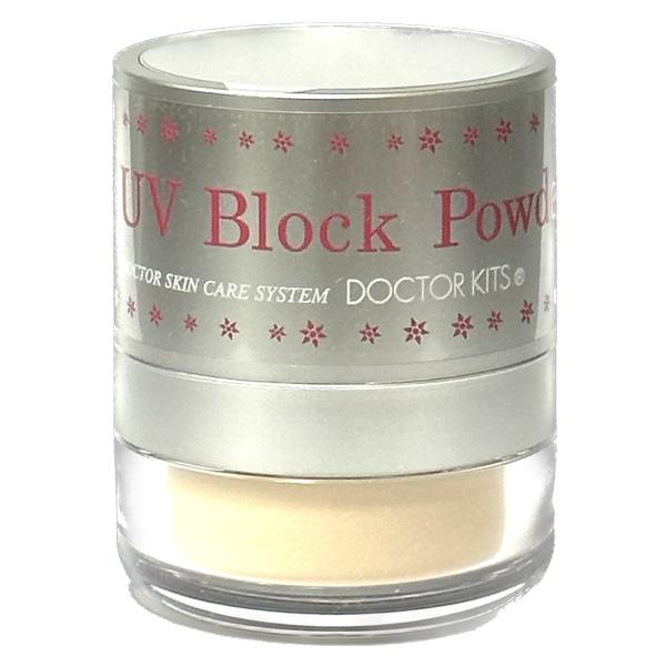 DOCTOR KITS UVブロックパウダーモイストプラス 8gメイクの上からポンポンするだけの瞬間UVケア。敏感肌の方でも安心して使える日焼け止めパウダーです。紫外線カット力は最強のSPF50+紫外線によるダメージからお肌を保護し、肌トラ...