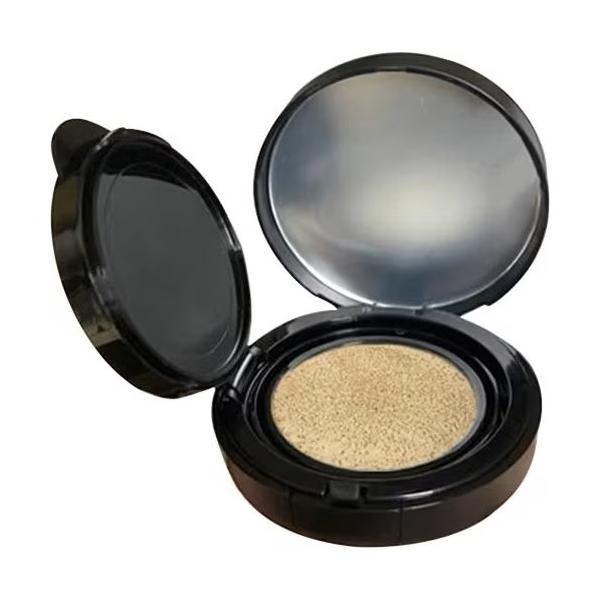 i-samu 美容液クッションファンデーション ライトオークル 15mlしみ・くすみ・毛穴をしっかりカバーメイクアップとスキンケアのW効果1年中使えるSPF50 PA++++美容成分配合ナイアシンアミド、2種のヒアルロン酸、レチノール美容液...