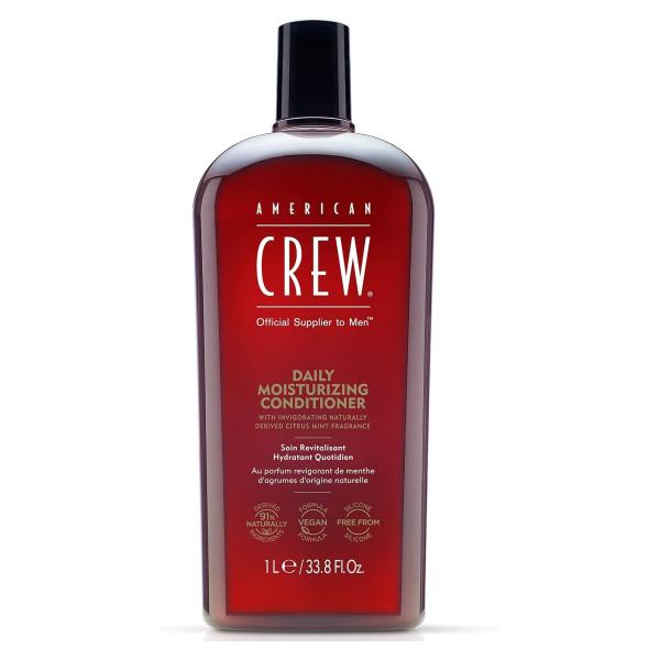 アメリカンクルー デイリーモイスチャライジングコンディショナー 1000mlAMERICAN CREW DAILY MOISTURIZING CONDITIONER頭皮トラブルを最小限にとどめる為に植物由来の界面活性剤、ノンパラベンに設定。...