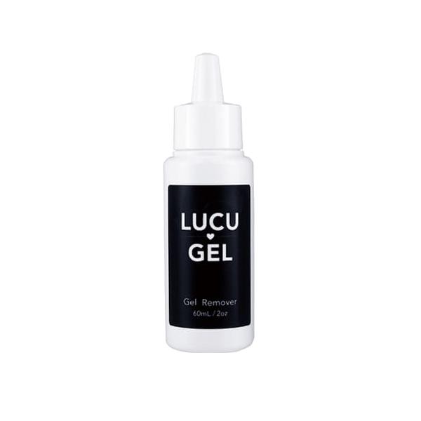 ルクジェル ジェルリムーバー 60mlLUCU GEL Gel Remover 60ml/2ozホホバオイル、ローヤルゼリーエキス（エモリエント成分）配合で爪に優しくジェルをオフすることが可能。