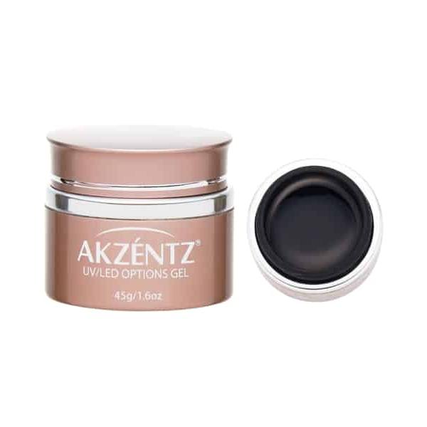 AKZENTZ（アクセンツ） UV/LED クリスタルクリア 45gAKZENTZ UV/LED OPTIONS GEL 1.6ozソフトジェル。トップジェル。LEDで困難なツヤ感をリアルに再現。出来上がり時はもちろん、時間が経っても黄ばみ...