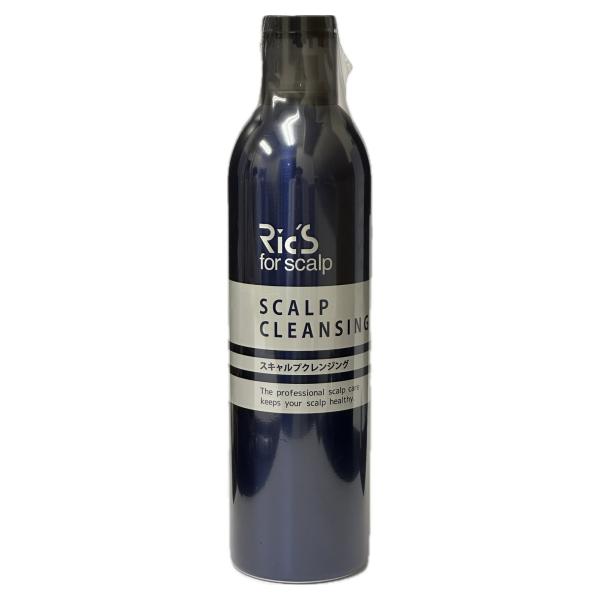 リックス スキャルプクレンジング 300gRic's Scalp Clensing頭皮の皮脂や汚れを効果的に洗浄する爽快クレンジング剤です・皮脂の汚れを簡単に除去する超微粒子の泡（洗浄剤）により毛穴に付着した皮脂や汚れを効果的に洗い落とし、...