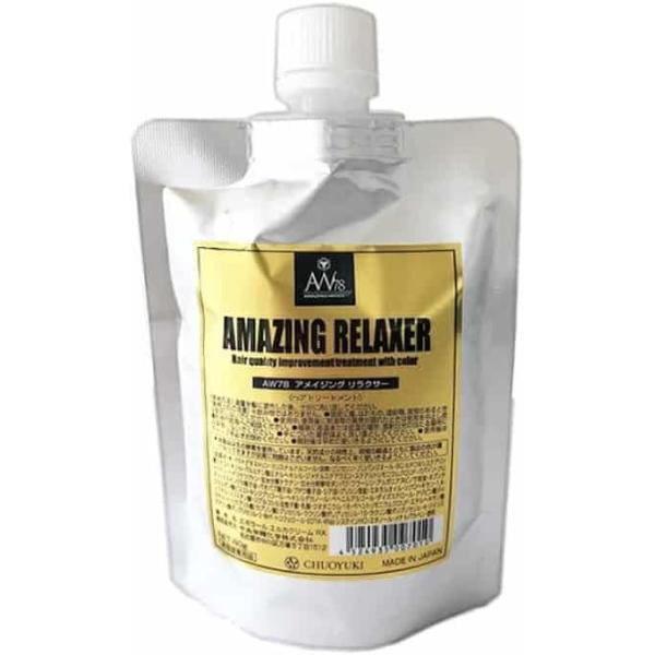 AW78 アメイジングリラクサー 80gカラーと同時にうねりやパサつきもキレイに抑える最新のリラクサートリートメント。生きた「酵素」を使用した新世代トリートメント高いトリートメント力を持った処理剤で、生きた「酵素」を使用した酵素トリートメン...