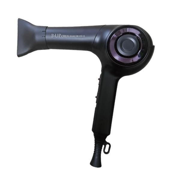 ピーアップ クレア ヘアドライヤー II ブラックP-UP CREAP-UP クレアヘアドライヤー2P-UP クレアヘアドライヤーがさらに進化して登場！P-UP波の力でツヤ・潤い・速乾を叶える髪と時間にやさしい高性能ドライヤー。軽量・出力ア...