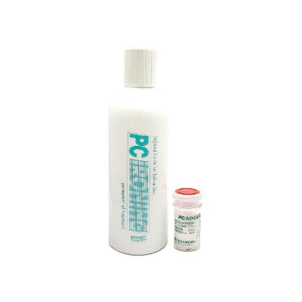 PCアイアニングコールドPC IRONINGパーマ剤1剤400ml・2剤15g理容店におけるアイアニング技術の必須アイテム長い歴史が物語る安心と信頼のロングセラー商品。販売40年のロングセラー商品。硬毛処理に十分な1液パワー+粘度アイアニン...