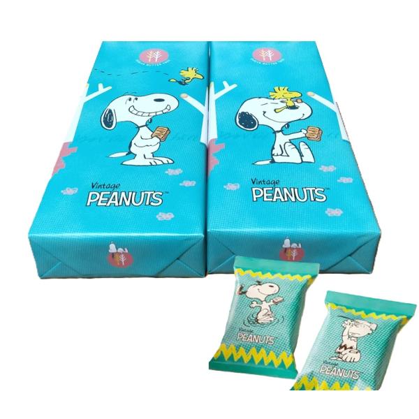 シュガーバター　24cmｘ11cmｘ9cm 320ｇ※常温便でのお届けとなります。・スヌーピー シュガーバターサンドの木 7個入りｘ2箱セット※パッケージ包装は2種類の内ランダムでのお届けとなります。同パッケージの場合もございます。食品カテ...