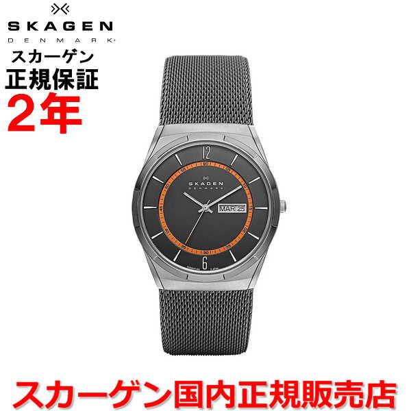 国内正規品 SKAGEN スカーゲン腕時計 ウォッチ 男性用 メンズメルビーチタニウム MELBYE TITANIUM グレー文字盤 灰 チタンブレスレットSKW6007軽量で耐久性の高いチタンケースに、メッシュストラップを合わせたモデル。