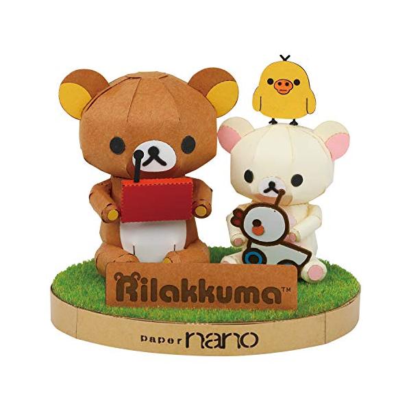 「商品情報」ペーパーナノのキャラクターラインに『リラックマ』が登場。製作時間はおよそ1時間。簡単に立体作品が出来上がるシリーズですので、初めてペーパークラフトを作る方にもおすすめです。レーザー加工により細かくカットされた部品シートは、手また...