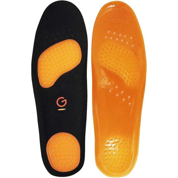 「商品情報」【こんな人におすすめ！】・足が疲れる方・長時間の立ち仕事・つまずく・スポーツをする方　などポイント！・足のサイズに合わせてカットして使える・抗菌防臭加工・すべり止め仕様男女兼用タイプです。「主な仕様」【衝撃吸収】Gゼロクッション...