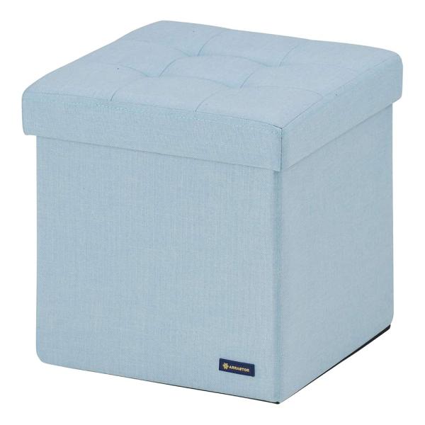 「商品情報」使わないときはコンパクトに収納できる麻風生地で爽やか内側は収納スペースで、散らかる小物もスッキリ収納「主な仕様」サイズ:約30×30×30cm腰掛けとして便利なスツールソファのオットマンとしてもおすすめ内側は収納スペースで、散ら...