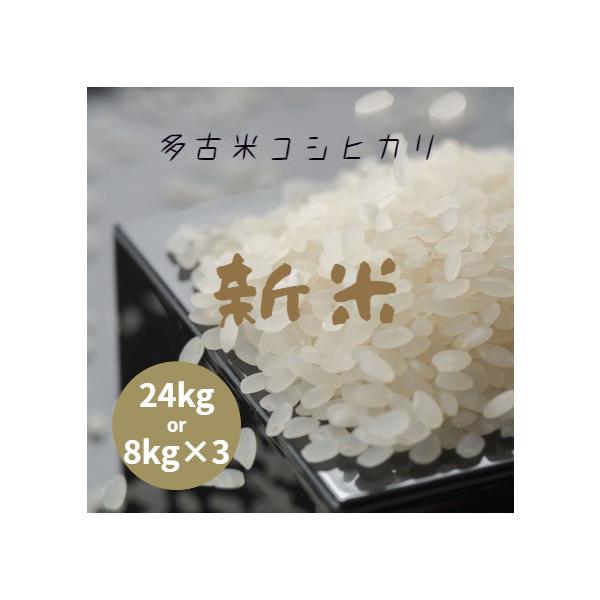 ※配送会社の重量規制（梱包資材を含め25kg以内）により正味24kgへ変更となりました<(_ _)>●名称：白米産地：千葉県香取郡多古町品種：コシヒカリ産年：令和8年産使用割合：単一原料米内容量：24kg精米時期：商品ラベルに記...