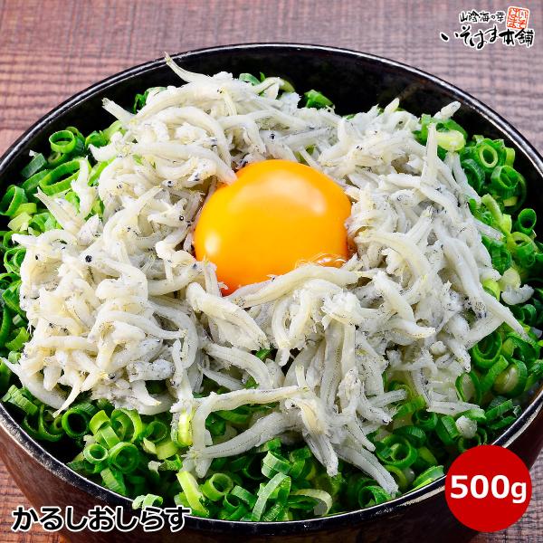 ■名称煮干魚類■原材料名しらす（日本）、食塩■内容量500g■保存方法要冷凍（−18℃以下）■賞味期限商品に記載されています。■販売者株式会社　大磯島根県浜田市原井町3050-20■お召し上がり方解凍して、そのままお召し上がりいただけます。...