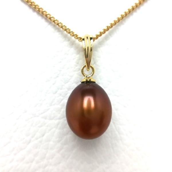 【発売日：2026年02月08日】イソワパール イソワ 磯和パール 磯和真珠 磯和 　大変美しい淡水真珠ペンダントトップです。ブラウンチョコレートカラーの魅力的な色目です。大変素敵なペンダントトップです。強くお薦め致します。