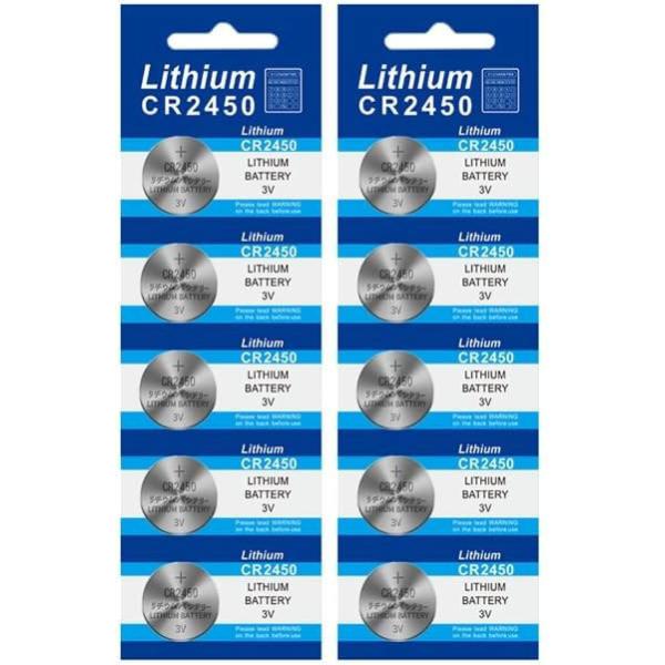 ボタン電池CR2450時計、ゲーム機などの電池交換へ家電メーカーでの電池交換にも使われている電池です。学校・自治体・個人・病院から、ご購入頂いております。 リモコン・時計・電卓・電子手帳・体温計・携帯ゲーム機・キーレスエントリー・補聴器・光...