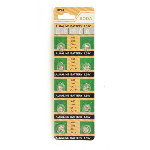 ○ボタン電池ＬＲ４１です。 ○ＬＲ４１は，カメラ，ミニゲーム，体温計などに使われているボタン電池です 　　カメラや電卓，ゲームなど玩具，PCのマザーボード等にも！   サイズ・特徴 ［サイズ］約Φ7.9×3.6mm　LR41 AG3 392...