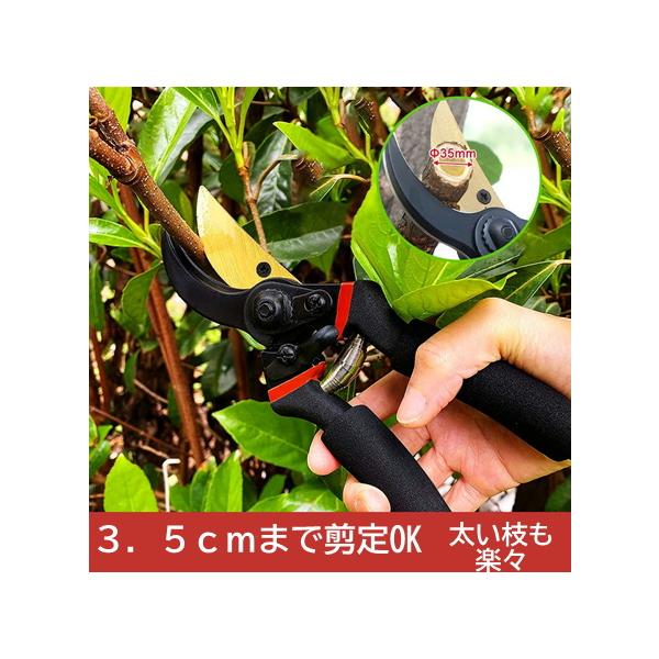 サクサク切れて剪定が楽しくなる高品質の剪定ばさみ庭木や生垣の選定、辛い作業になっていませんか？趣味のガーデニングやお花の手入れ、肉体労働になっていませんか？そんな剪定を力強くサポートするよく切れるハサミをご紹介します＾＾◆ポイント◆１）とに...