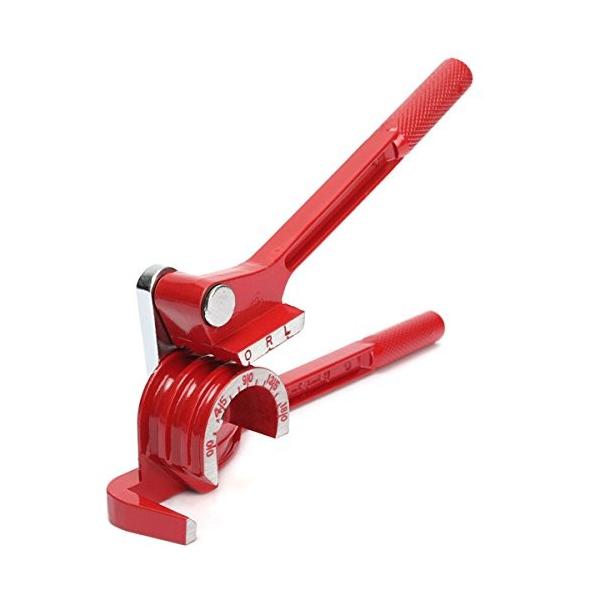 パイプの曲げ加工に！チューブベンダー □油圧配管、給油配管のパイプをきれいにかつ決まった寸法で 曲げることのできるパイプ曲げ工具です。□軟質銅管・軟粘質アルミ管などを正確に曲げます □ブレーキ配管やエアコン配管でも使用できます。□仕上げ寸法...