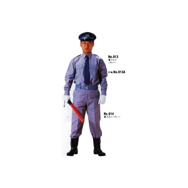 夏用カッターシャツ（グレー）夏用　ズボン（グレー）材質　ポリエステル65％レーヨン35％サイズ　Ｍ〜5Ｌズボン　ウェスト70〜120ｃｍ