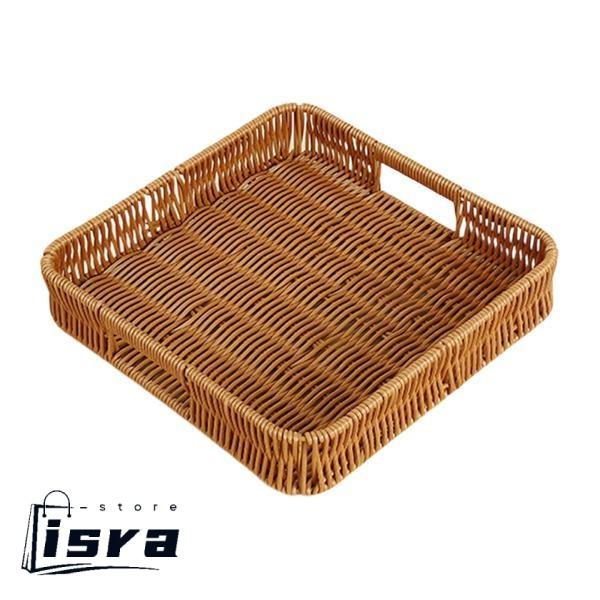 説明:[デザイン]: この模造籐の正方形フルーツバスケットは.家庭での使用や.ゲストを楽しませるときにスナックやフルーツを提供するのに最適です. [エレガント]: 模造籐編みで作られたこのサービングトレイは.ご自宅の装飾にエレガントなスタイ...