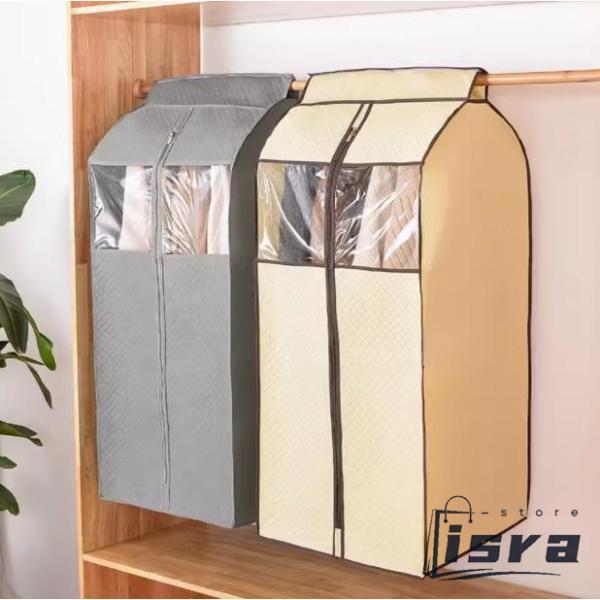 ■ 品名：衣装カバー■ 素材：不織布■ カラー：全3色■ サイズ：S-XL検索ワード：衣装カバー 洋服カバー 半透明タイプ まとめてタイプ ホコリ防止 衣替え 衣類収納ケース 取り付け簡単 衣類カバー ウエアカバー 洋服カバー 衣類 マチ付...