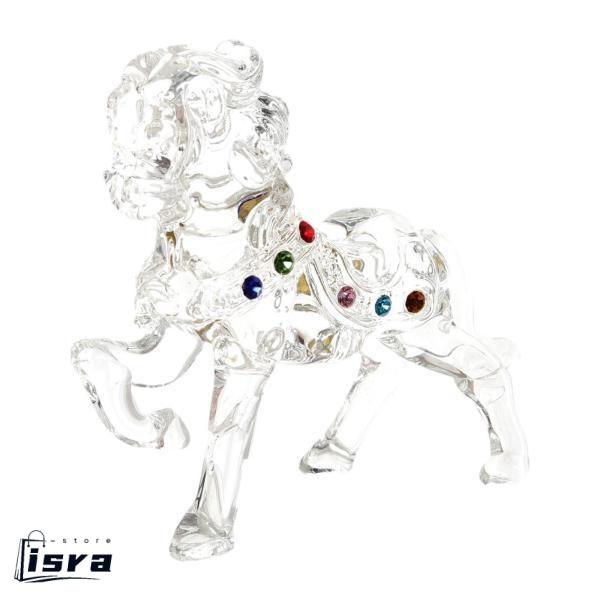 説明:[装飾]: この馬の置物は.テーブルトップ用のシンプルなリビングルームの装飾です[素材]: 立っている馬の置物はガラス製で.長期間使用でき.丈夫です[手作りの職人技] ]この動物の置物は.細部に注意を払い.本物そっくりで現実的な外観を...