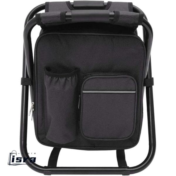 【商品仕様】メイン素材：鋼フレーム、オックスフォード折り畳み椅子サイズ：組み立てる：36*29*41cm、折りたたみ：49*36cm。カラー：ブルー、グリーン、ブラック、。【リュックと椅子の合体】：バックは大容量で収納性が余裕、チェアが折り...